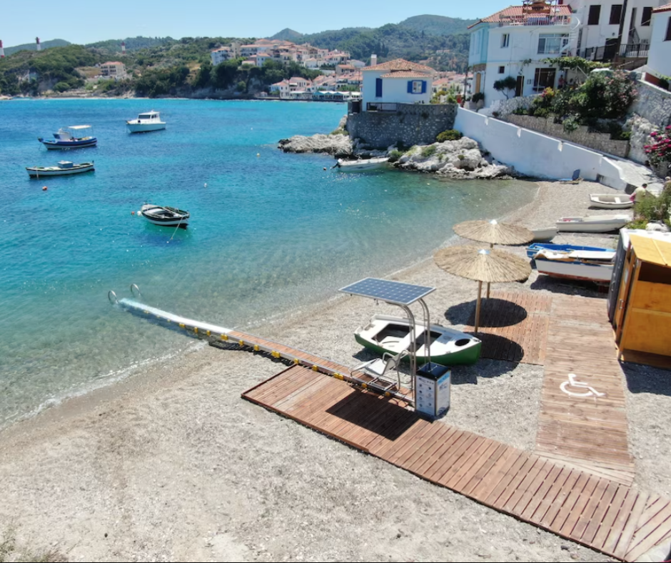 Greece Makes Nearly 200 Beaches Accessible With Adaptive Chairs