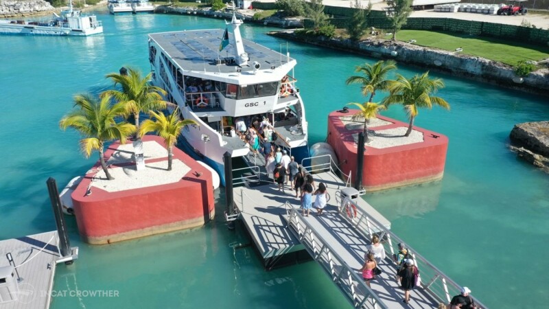 Great Stirrup Cay Using 3 Wheelchair Accessible Tender Boats - Access ...