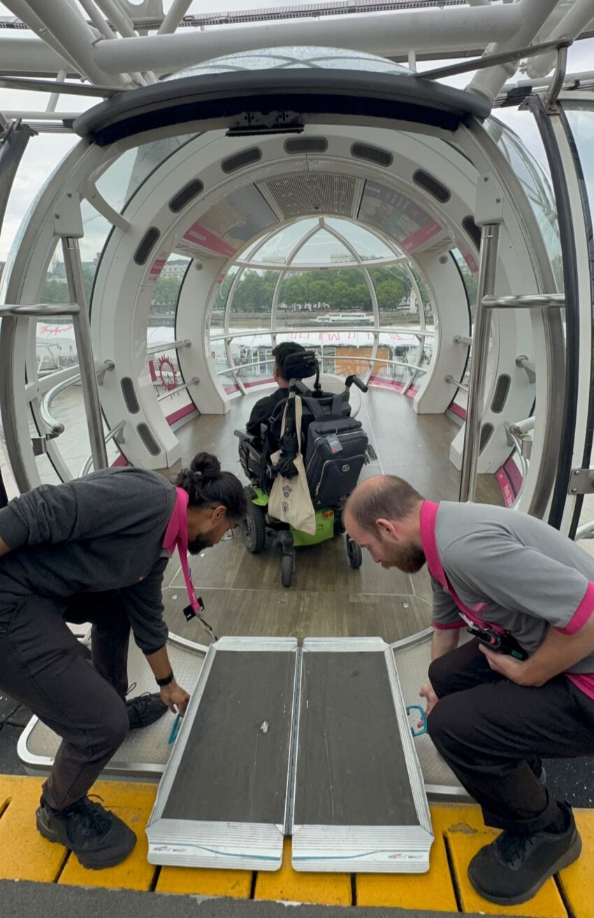 Riding High: A Wheelchair User’s Guide to the London Eye